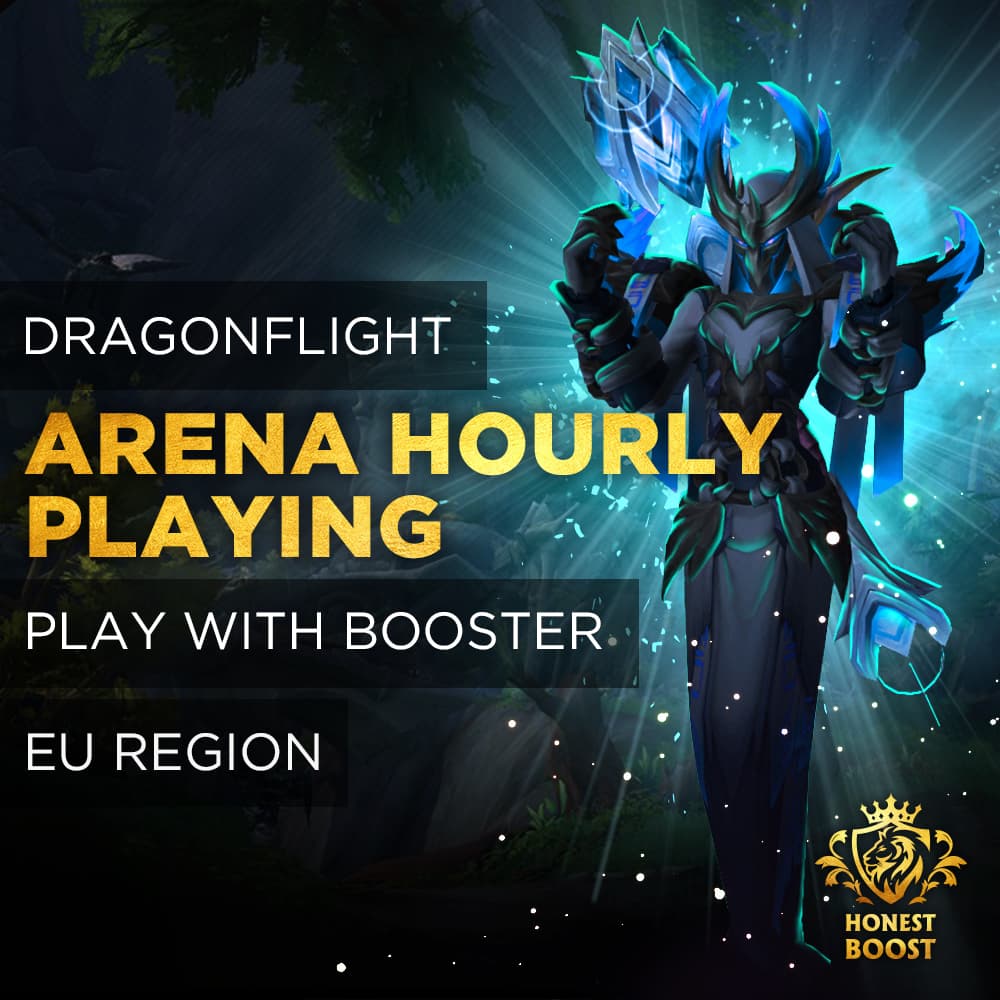 Arena 2v2/3v3 Hourly Pay Carry – EU Region – Honest Boost